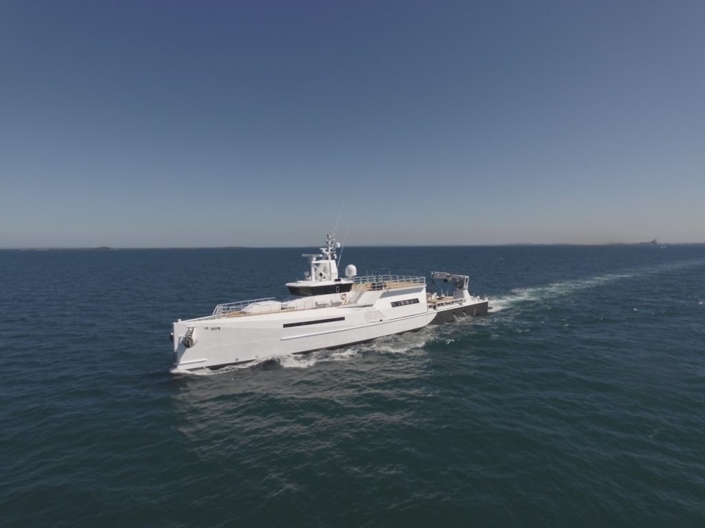 54m Monohull Superyacht Support Vessel - Aus Ships Group